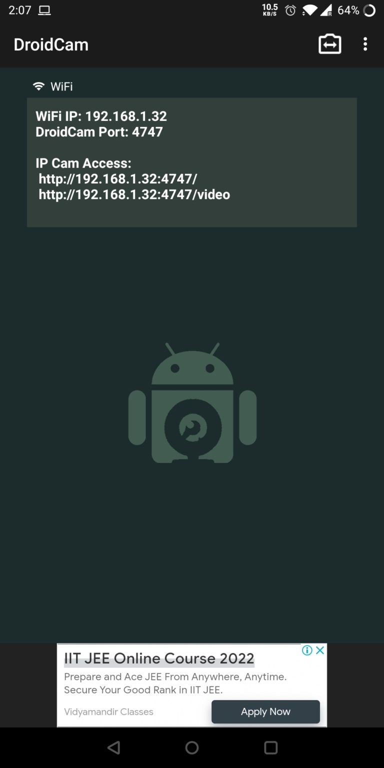 How to use your Android Device as Webcam for Computer | The Tech Basket