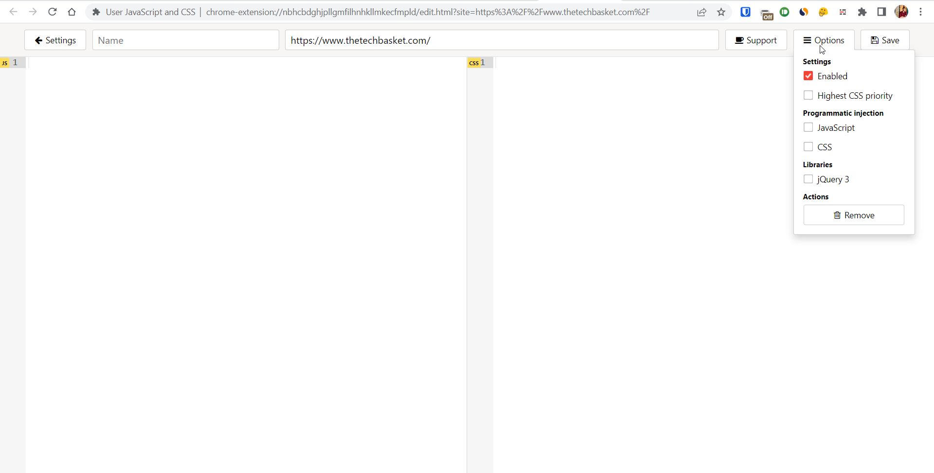 How To Add Css And Javascript To Any Webpage The Tech Basket