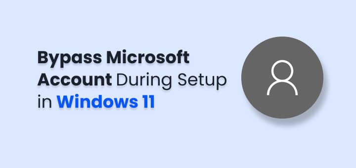 How to Bypass Microsoft Account During Setup in Windows 11 | The Tech ... How to Bypass Microsoft Account During Setup in Windows 11 | The Tech ...