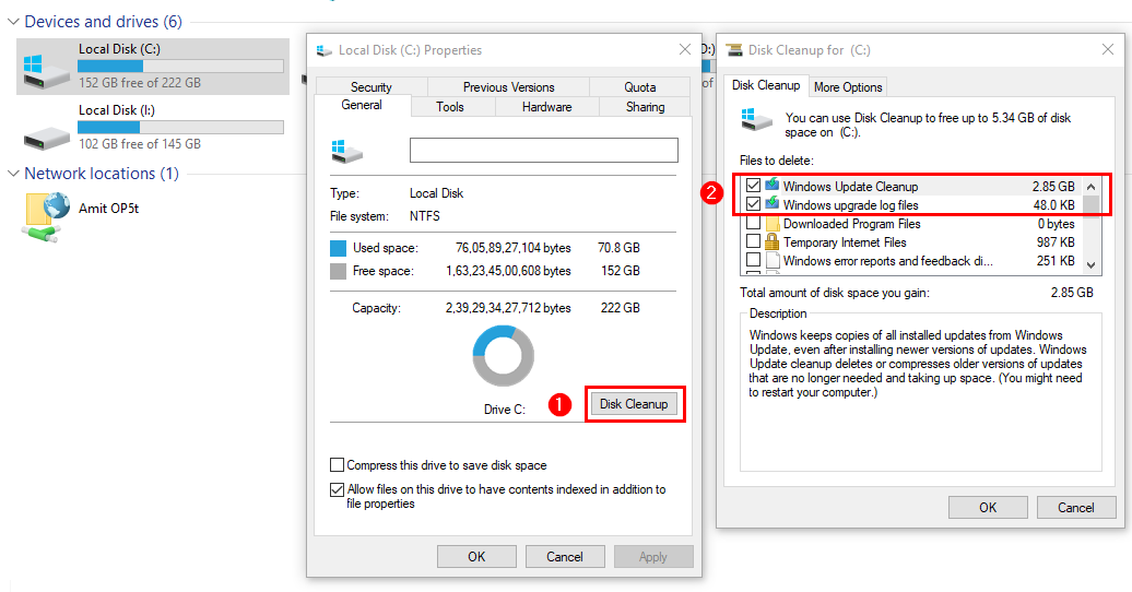 How to Delete Windows.old folder | The Tech Basket
